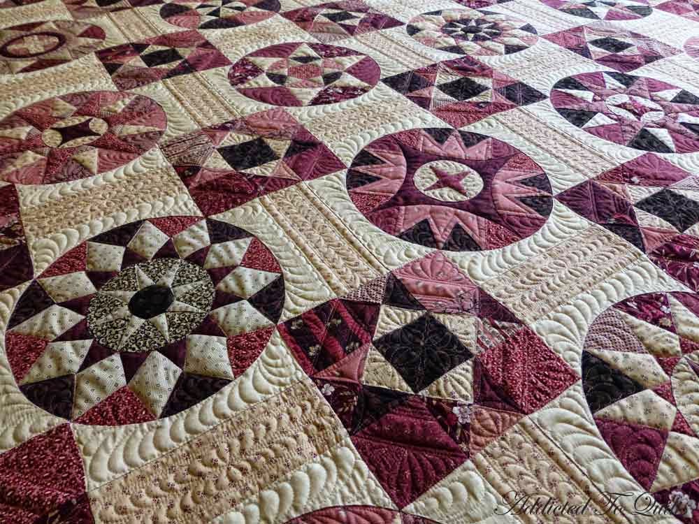 Addicted To Quilts: Reproduction Fabrics and Traditional Quilting