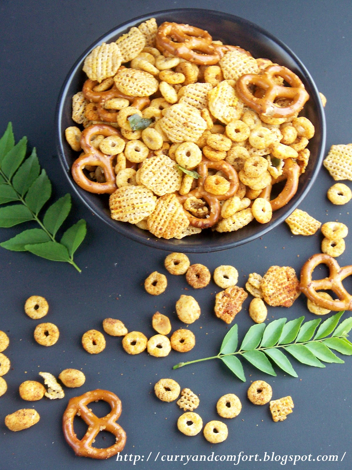 Kitchen Simmer: Masala Chex Mix