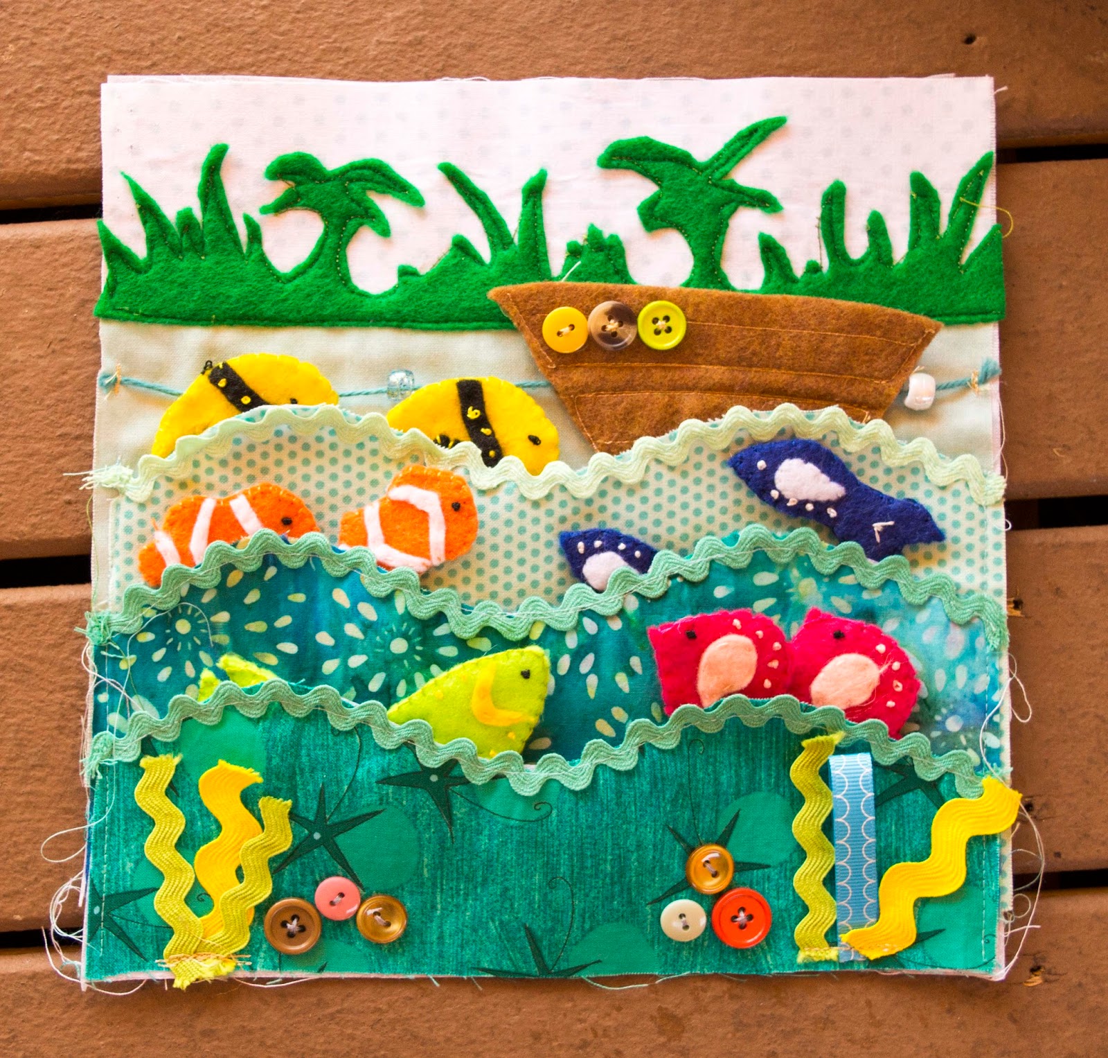 Stitchnquilt: Quiet Book Pages