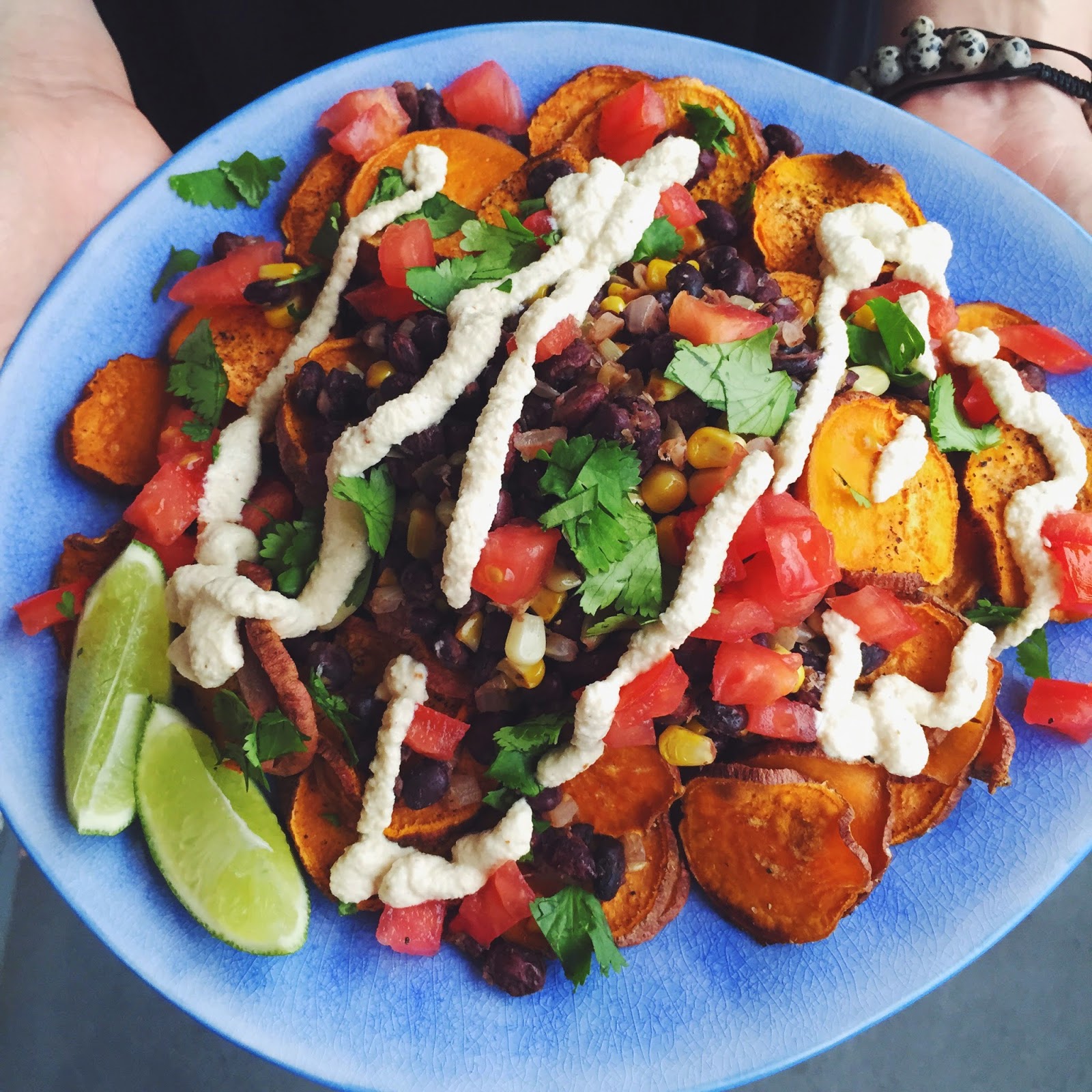 Garden Goddess Kitchen: Sweet Potato Nachos