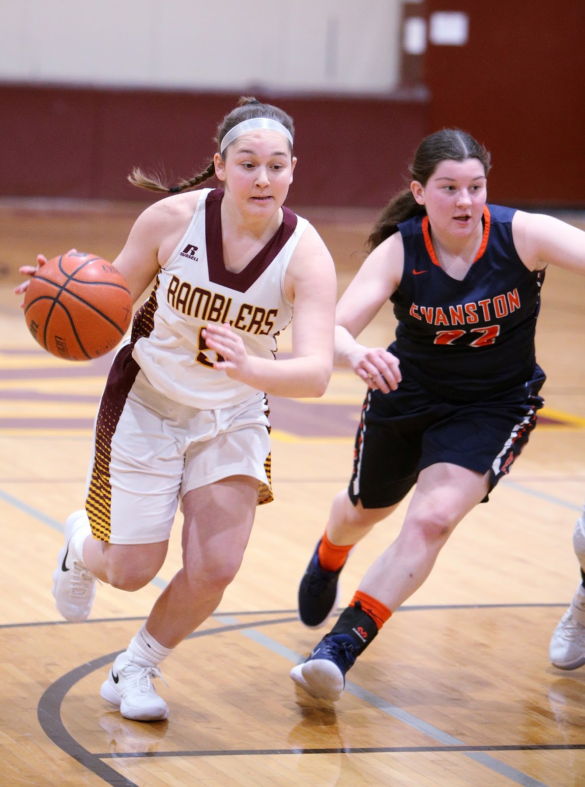 Mark Kodiak Ukena: IHSA Varsity Girls Basketball: Evanston vs Loyola ...