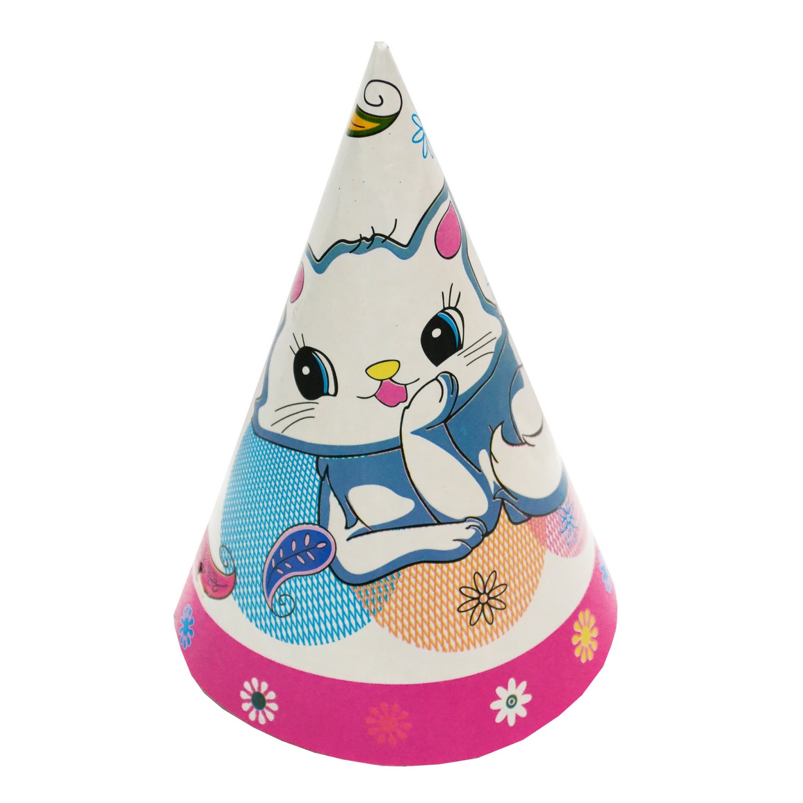 Kids set: Cartoon Party Hats