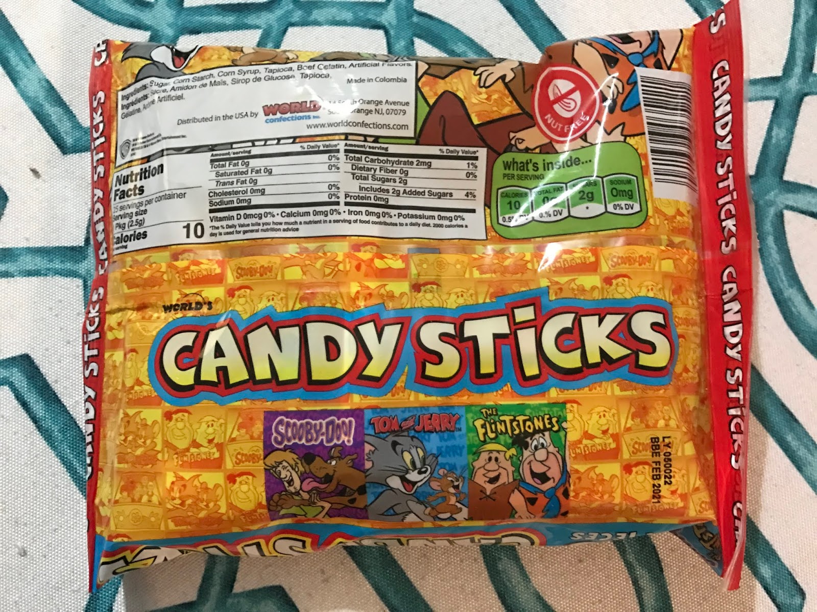 ScoobyAddict's Blog: My Scooby Stuff - Day 271 - Hanna-Barbera Candy Sticks