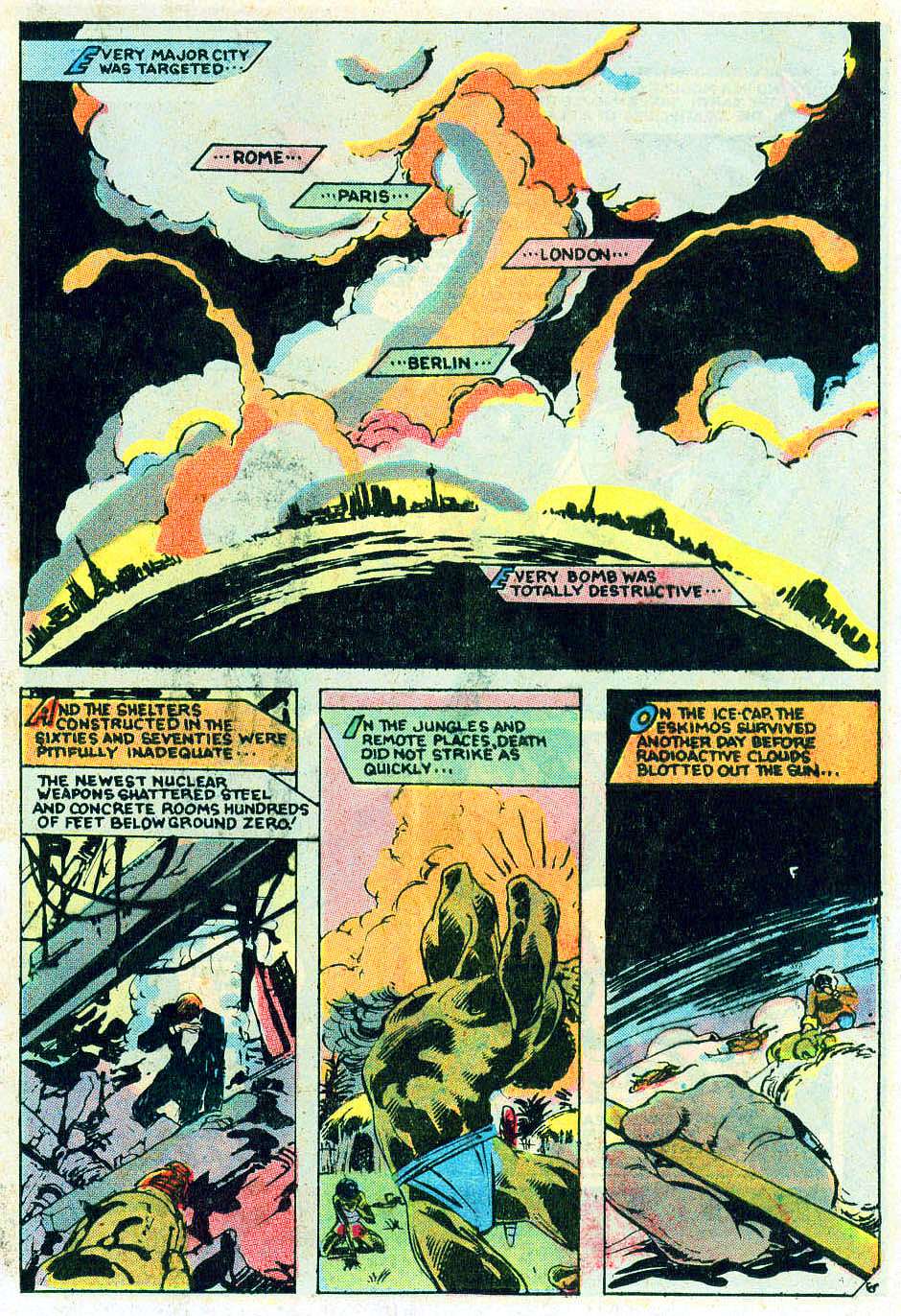 THE CHARLTON COMICS READING LIBRARY: DOOMSDAY+1 #1 JULY 1975