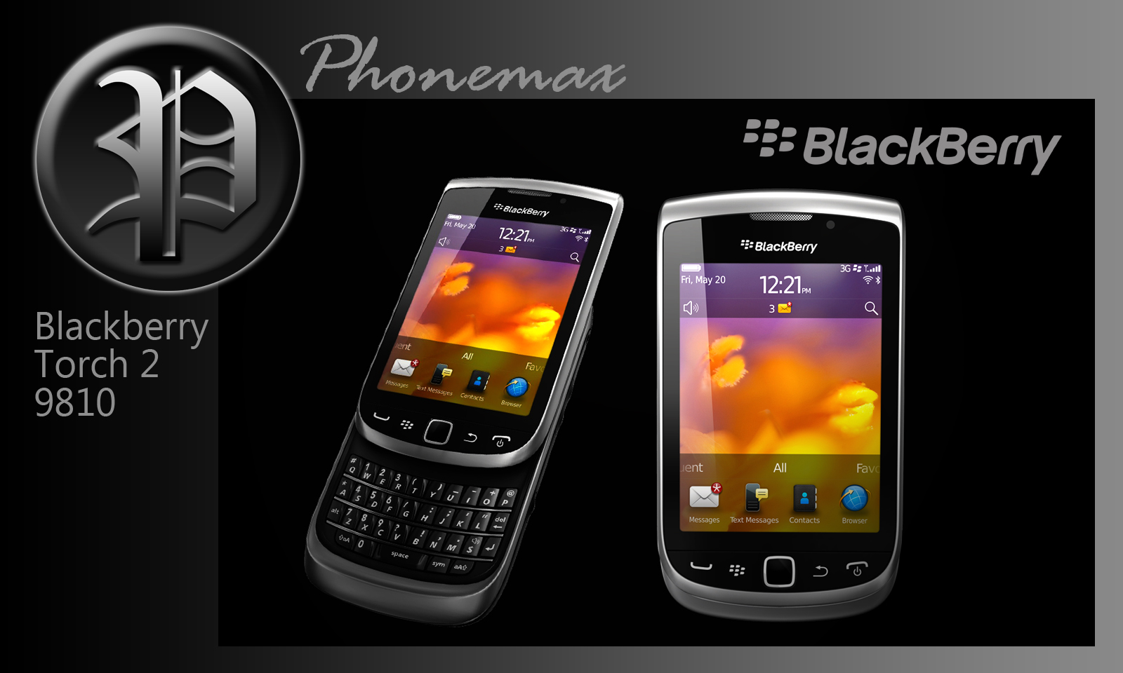 PHONEMAX MOBILE AND ACCESSORIES: BlackBerry Torch 2 Smartphone 9810 RM1380
