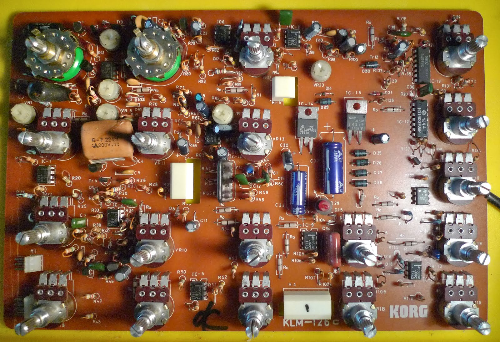 MATRIXSYNTH: Korg MS-10 PCB