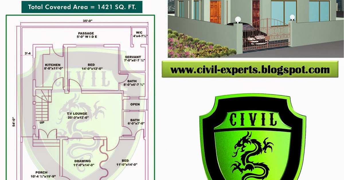 Civil Experts: 7 Marla House Plans