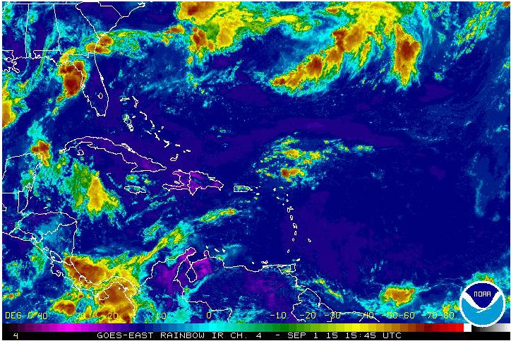 Roatan Weather: Partly Sunny with Moderate Winds and Seas