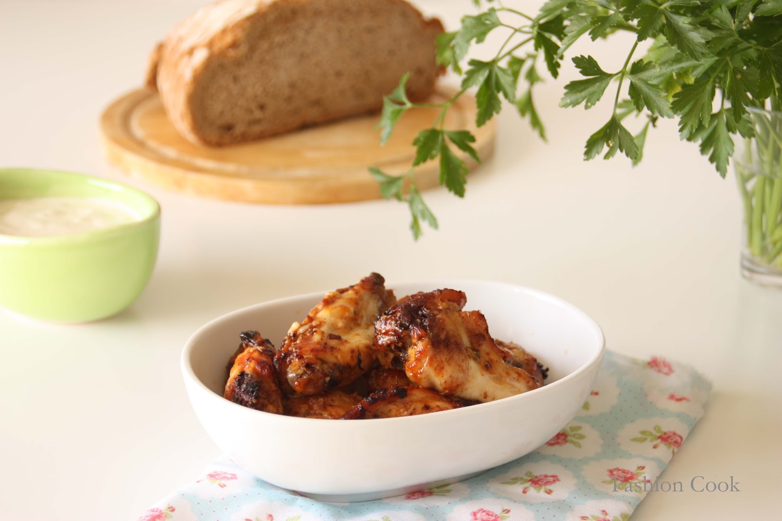 Fashion Cook: Alitas de pollo picantes (Buffalo Wings) con salsa blue ...