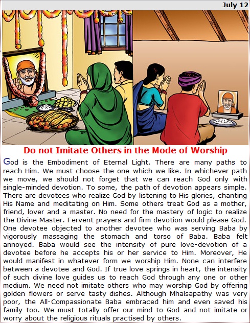 Sai Picture gallery: Shri Shirdi Sai speaks-12th July/Today is Pradosh ...