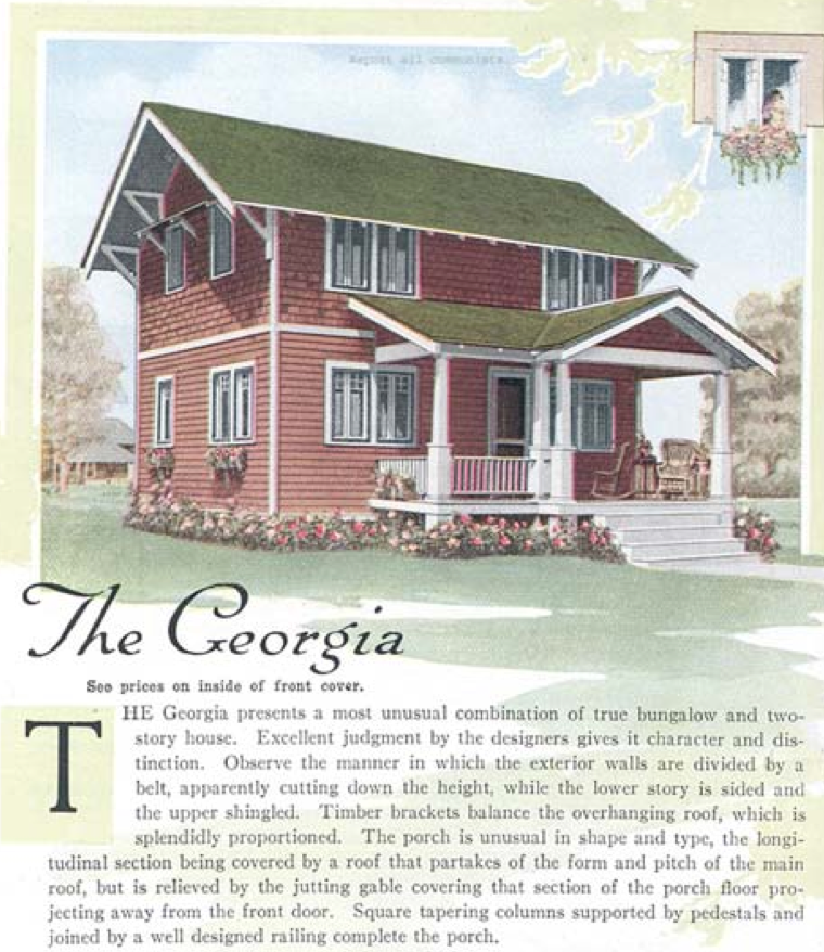 Laurelhurst Craftsman Bungalow: Aladdin Kit Homes