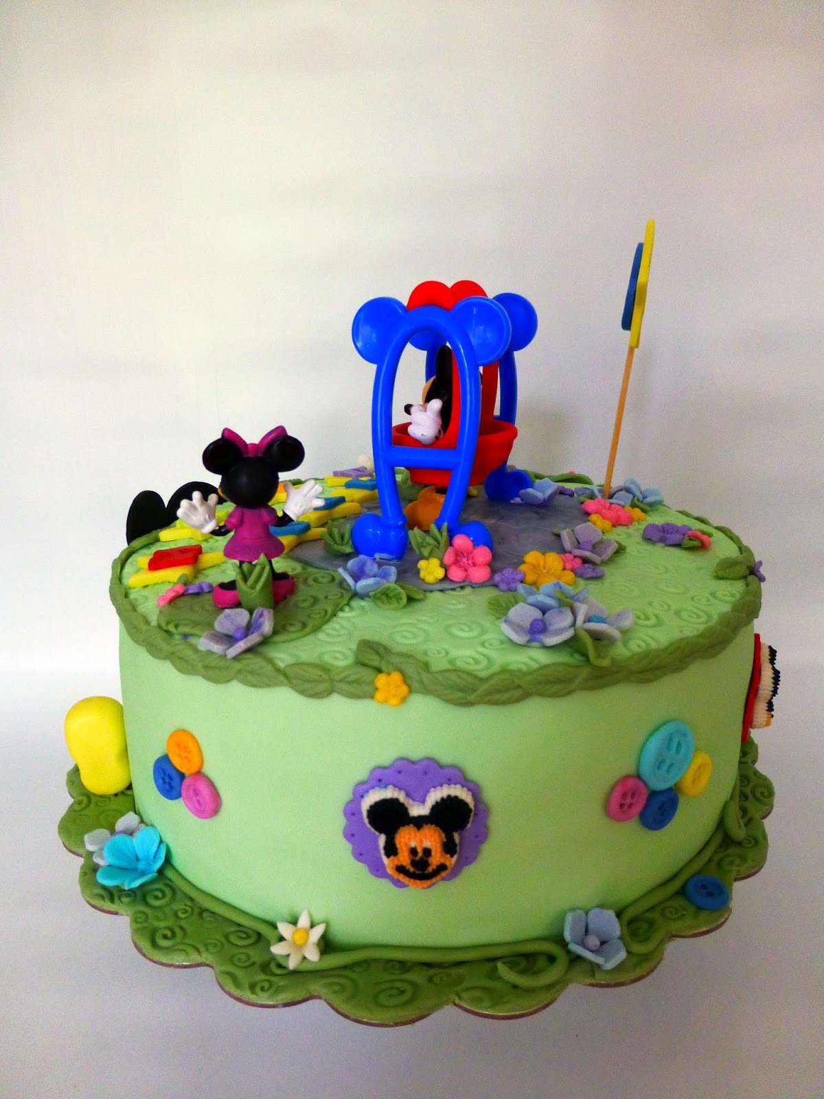 CakeSophia: Mickey Mouse cake & muffins