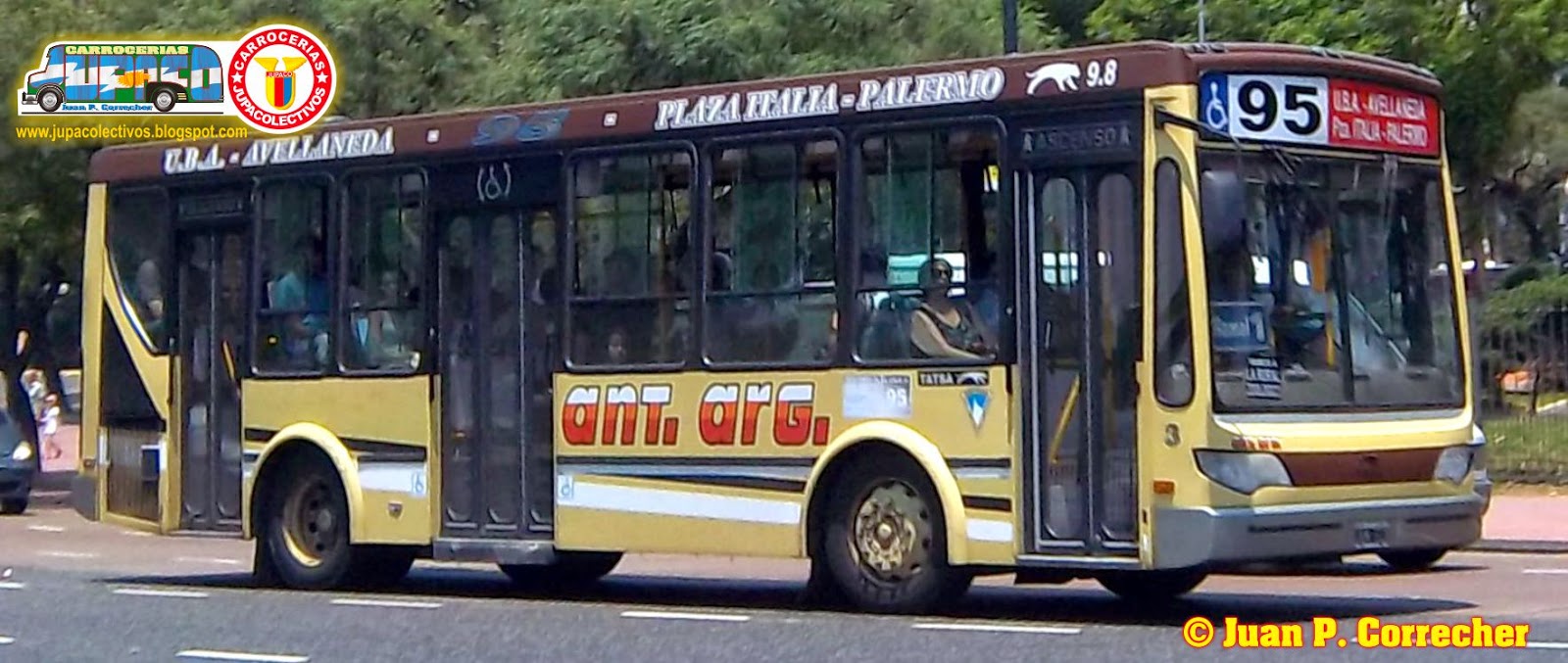 Fotos de colectivos: Lineas nacionales de Buenos Aires - Lineas 93 y 95 ...