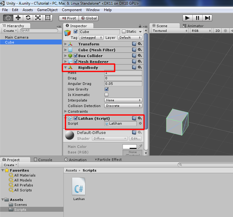 Unity C# Tutorial Indonesia : Basic 16 - GameObject dan GetComponent ... Unity C# Tutorial Indonesia : Basic 16 - GameObject dan GetComponent ...