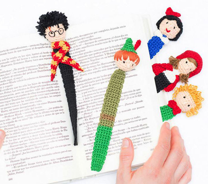 Día del Libro: marcapáginas / Book day: handmade bookmarks - The Crafty ...