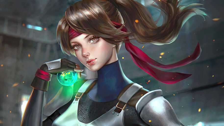 Jessie, FF7 Remake, Art, 4K, #7.1770 Wallpaper PC Desktop