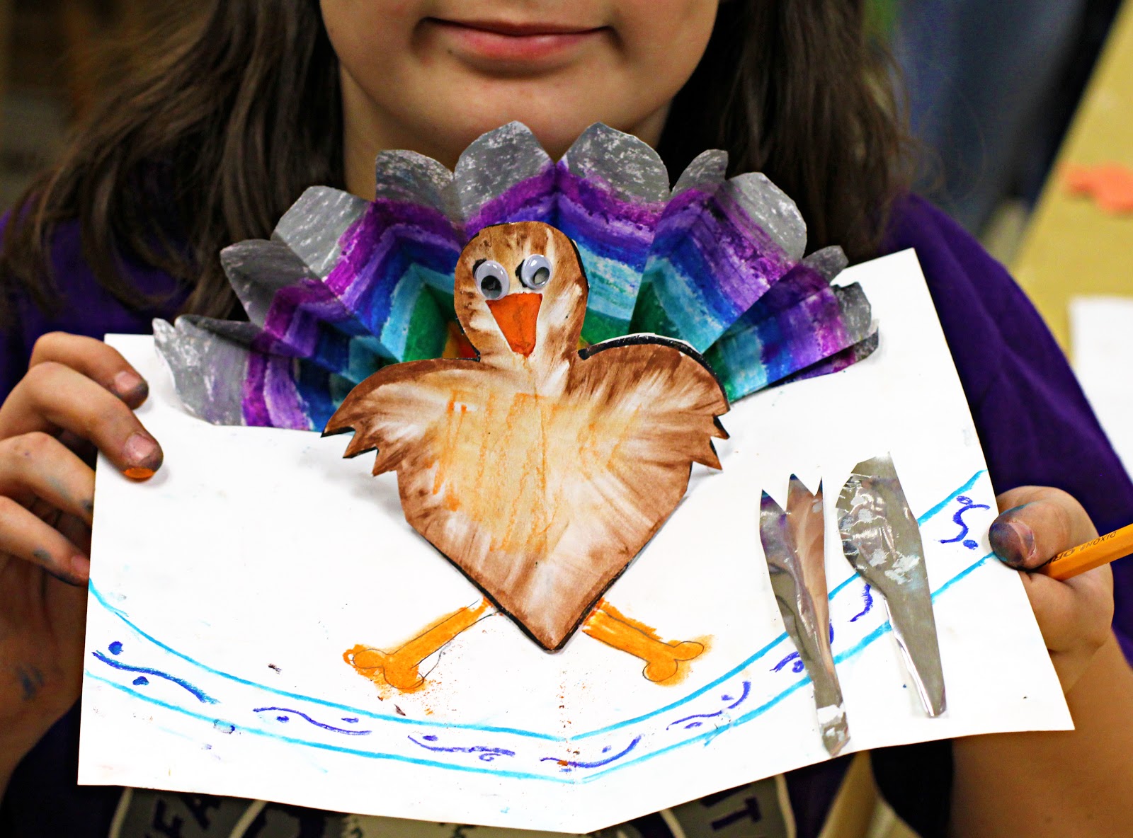 smART Class: Pop Up Turkey Card
