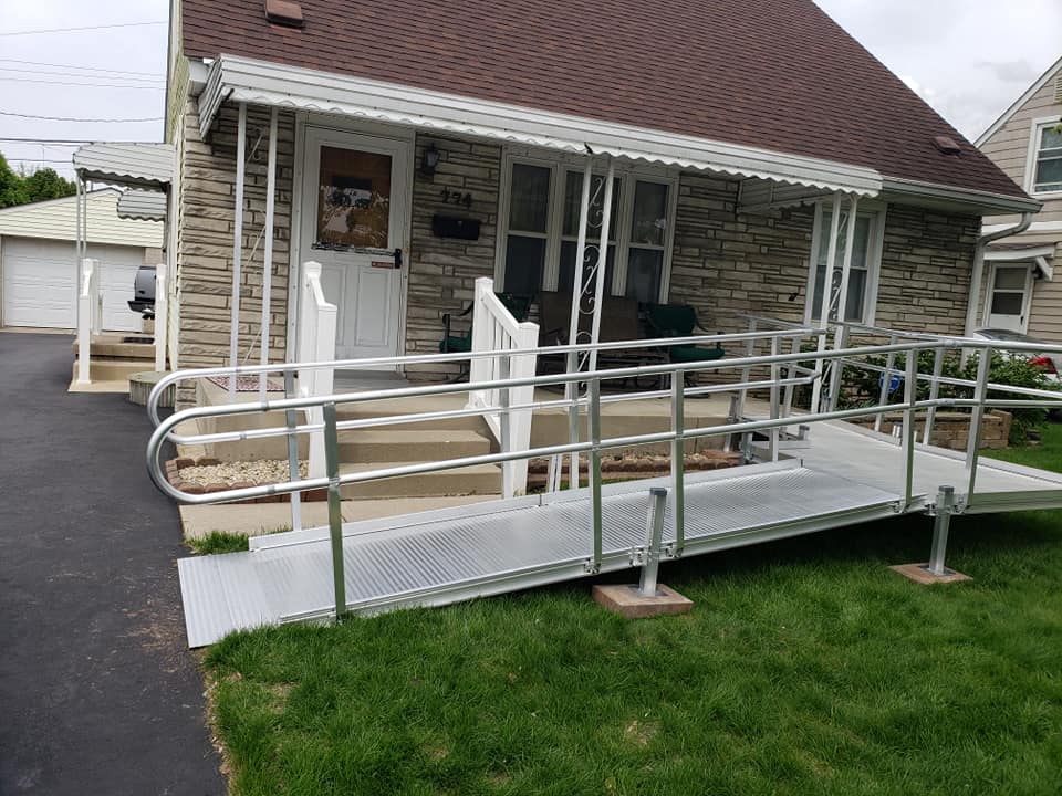 Accessibility Brothers: Aluminum Wheelchair Ramp for Residential