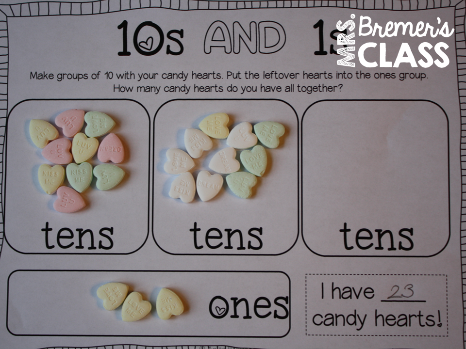 Friday Favorites: Valentine's Day Math Activities Using Conversation ...