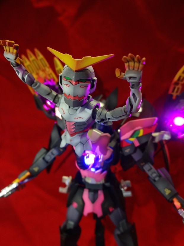 Custom Build: HGBF 1/144 Gundam The End + LED