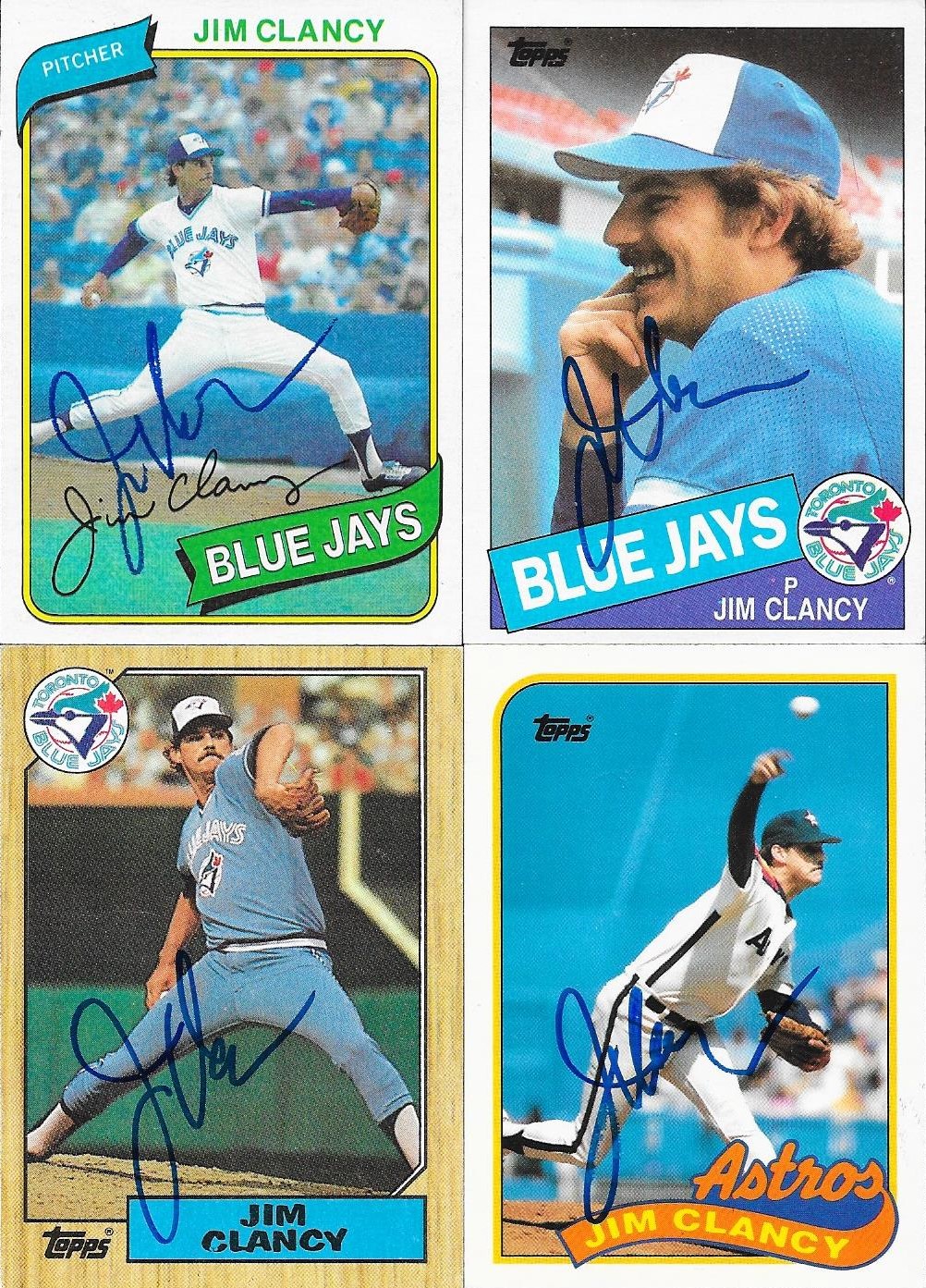 foul bunt: TTM Success - Jim Clancy
