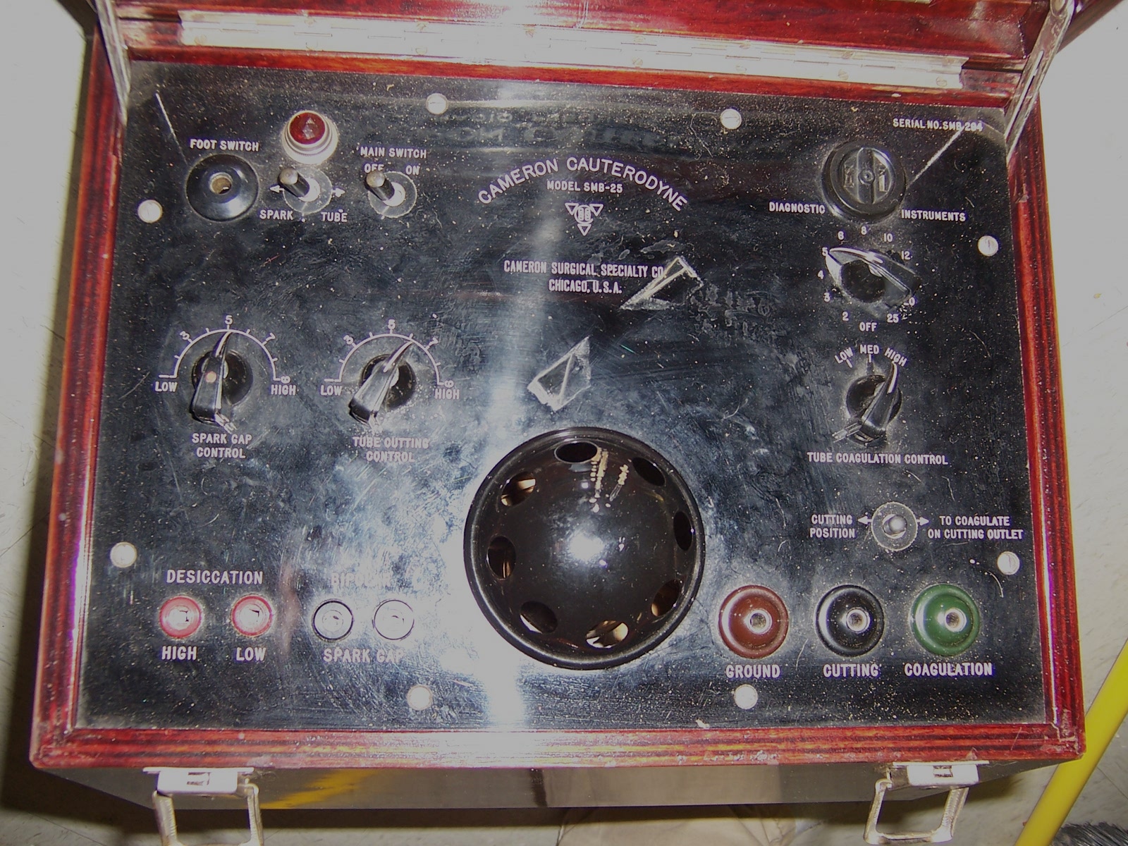 Funky Home Finds: For Sale: Antique Cameron Cauterodyne Radio Frequency ...