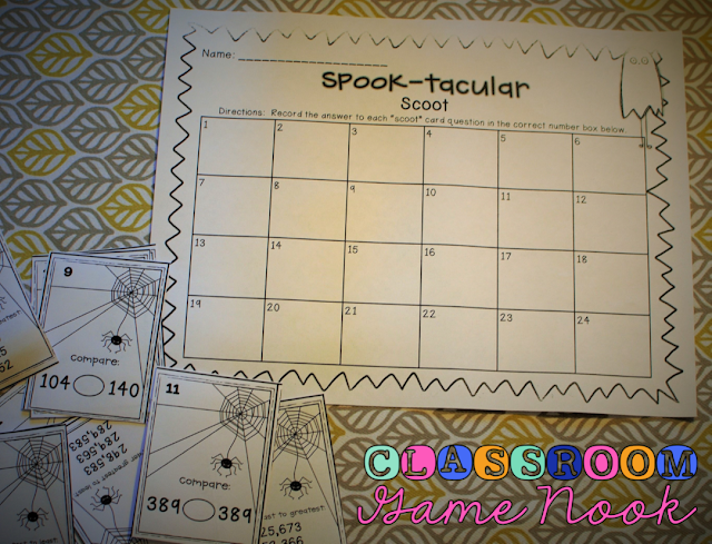 The Classroom Game Nook: Halloween Games for the Classroom