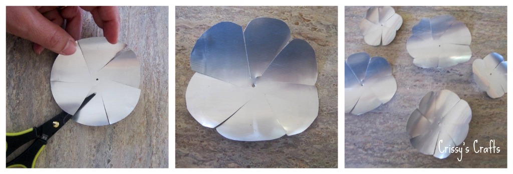 Crissy's Crafts: Metal Flowers Picture Tutorial