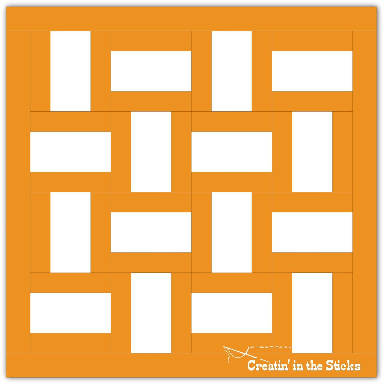 Creatin' in the Sticks: 30 Quilt Blocks in 30 Days - Block 2