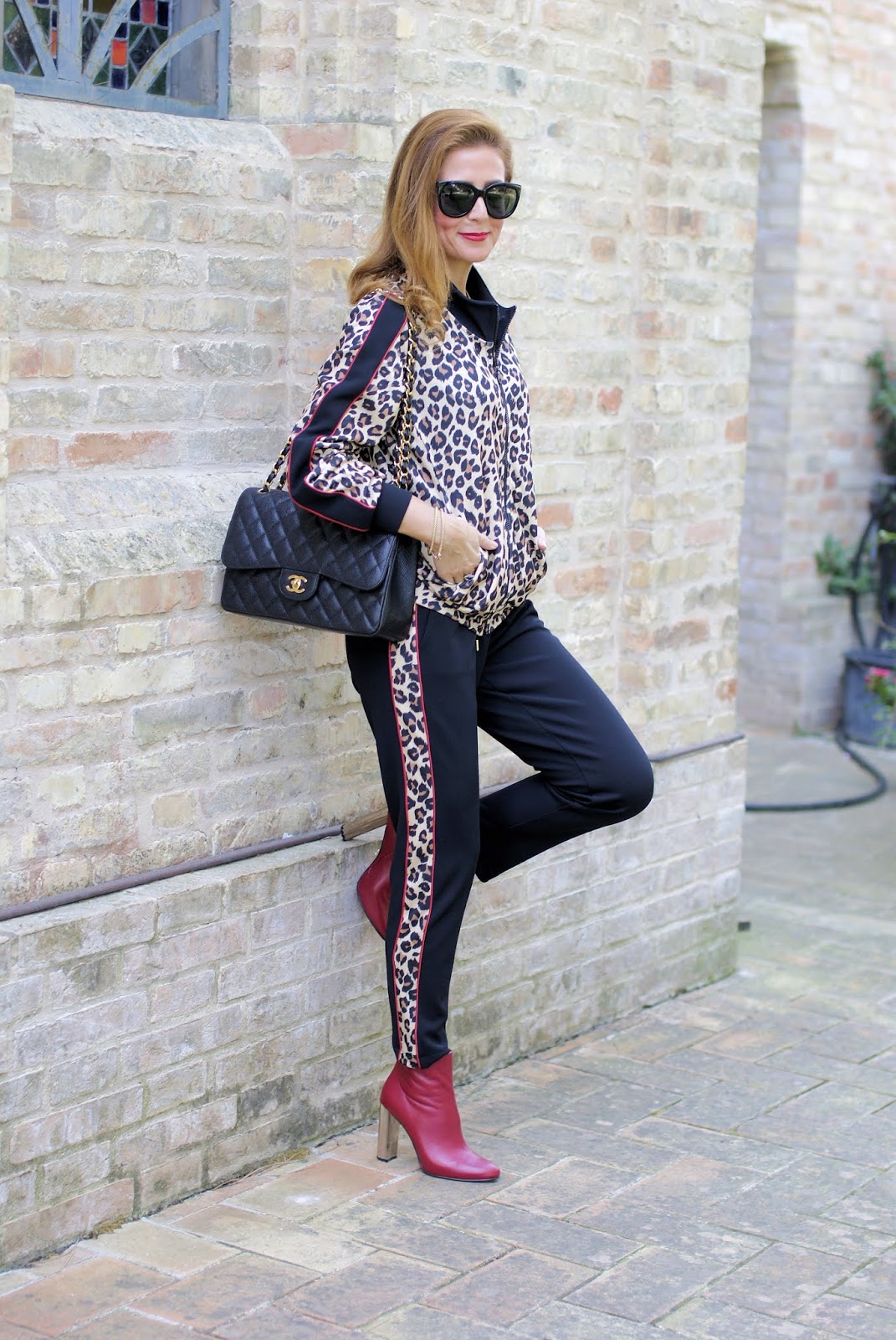 How to wear animal prints: leopard print tracksuit | Fashion and ...