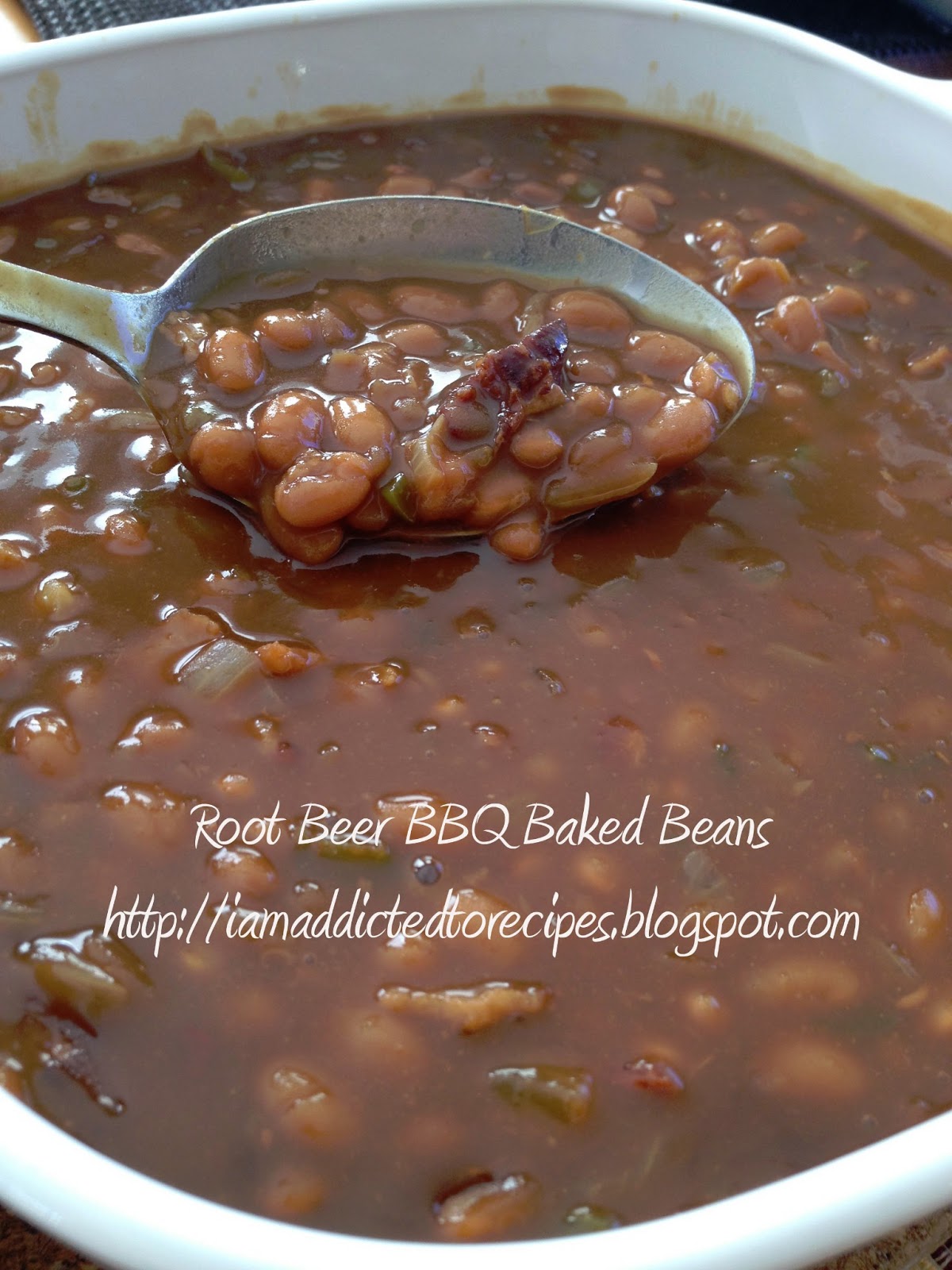Addicted to Recipes: Root Beer BBQ Baked Beans