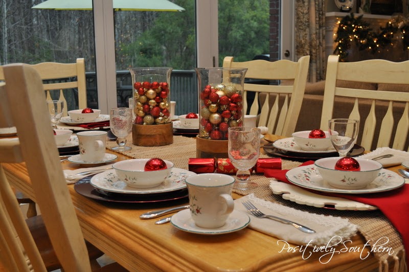 Christmas Breakfast Tablescape | Positively Southern