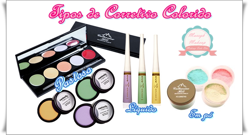 .: Corretivos Coloridos e suas Funções