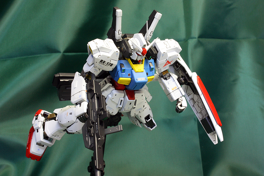 GUNDAM GUY: RG 1/144 Gundam Mk-II [Amuro Ray Custom] - Customized Build