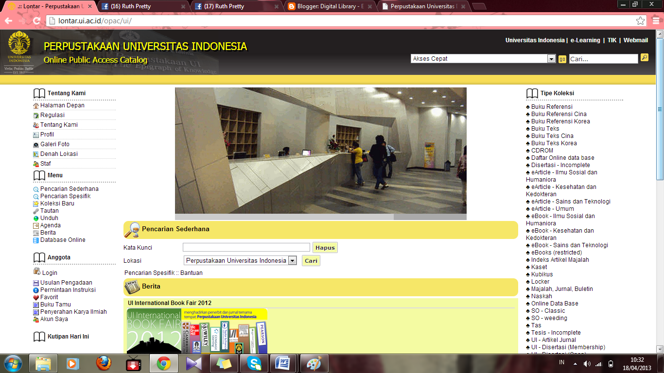 Digital Library: Perpustakaan UI
