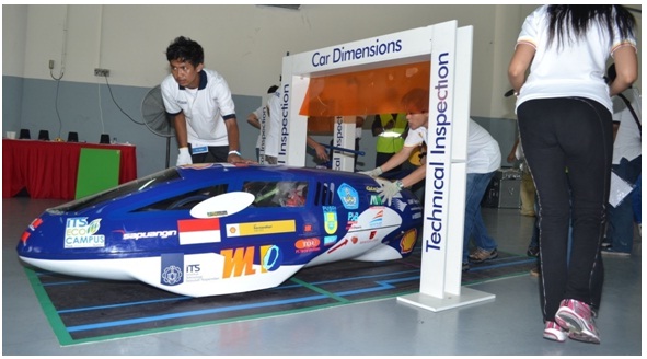 ITS TEAM - SAPU ANGIN SHELL ECO MARATHON 2012