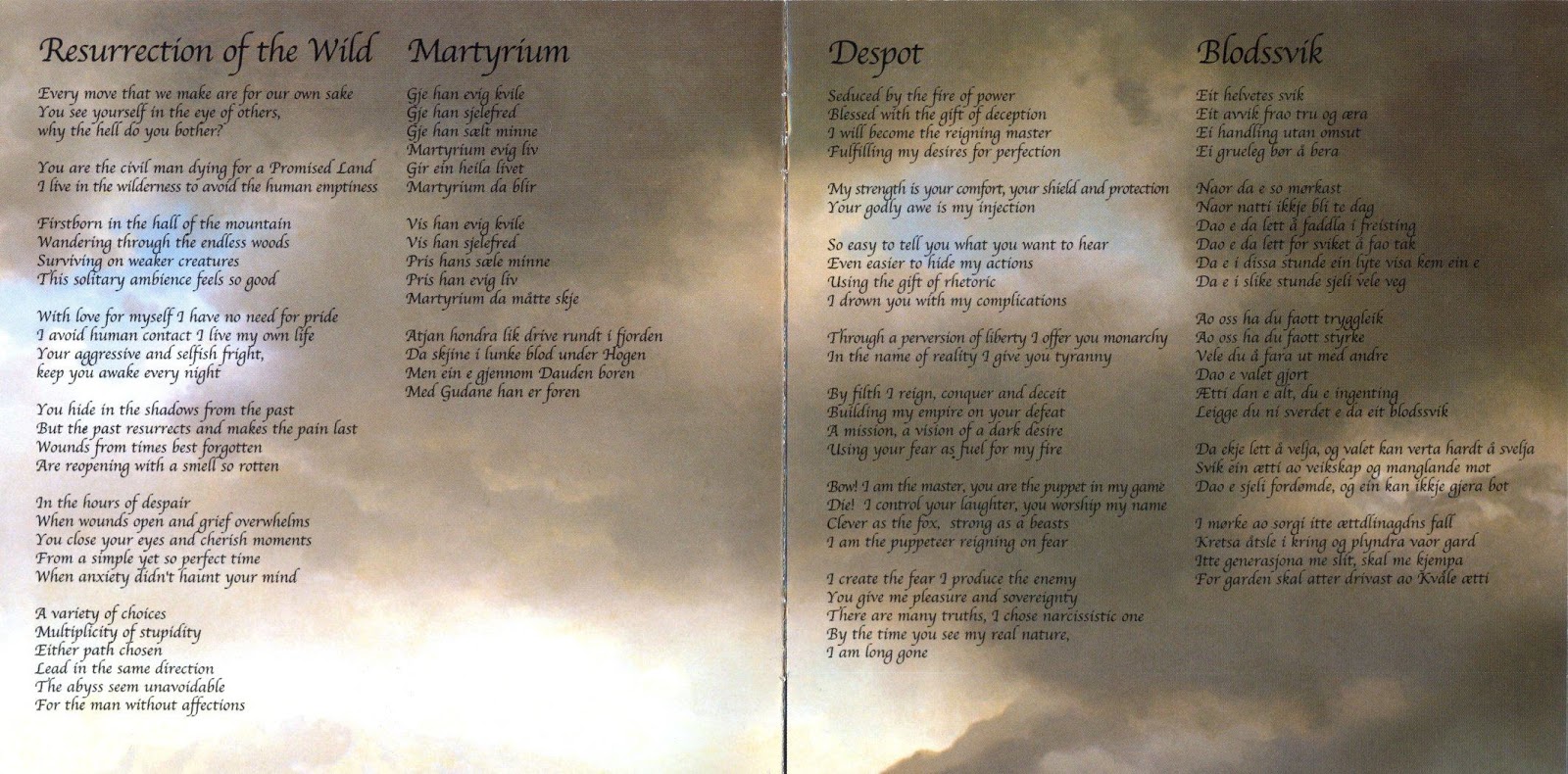 Cries from the Quiet World: Windir "Likferd"