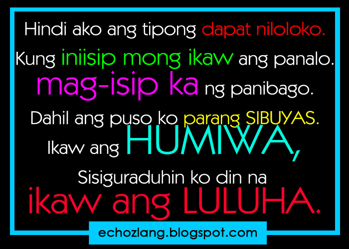 Quotes Tagalog Patama Sa Manloloko