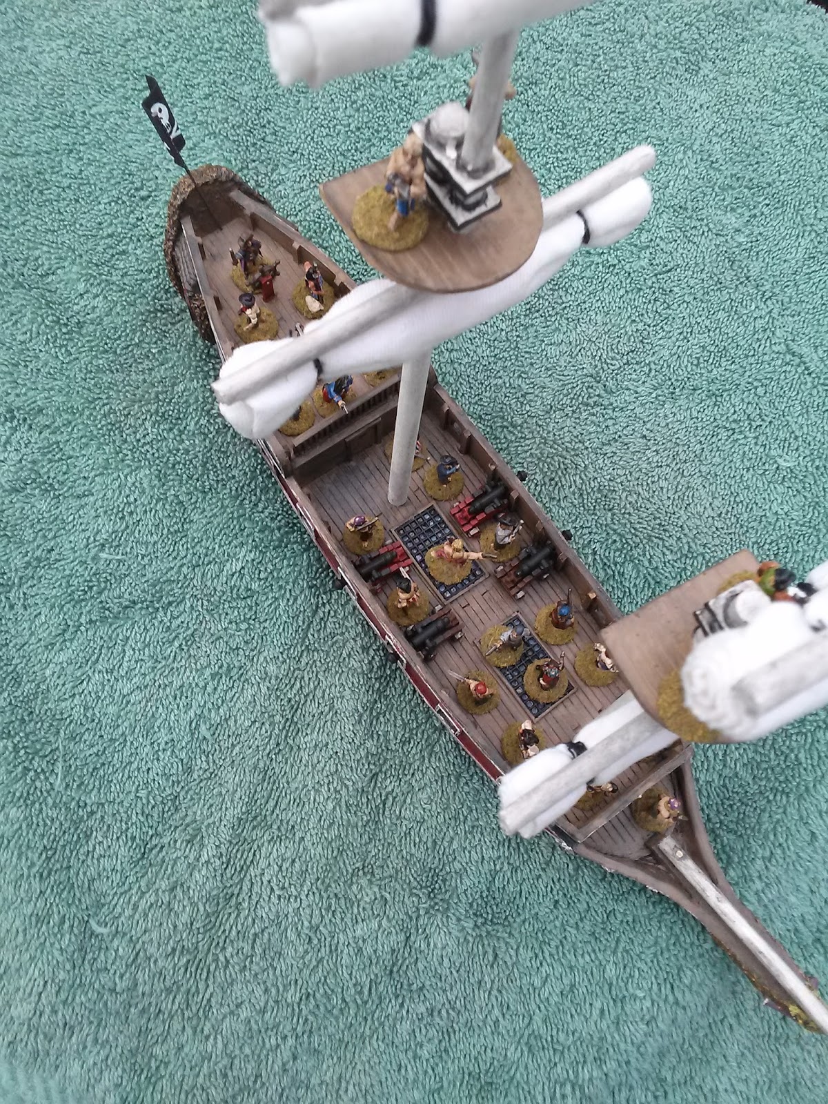 JB's Blog of Ages: Pirate Brigantine Ship... from Blue Moon Miniatures ...
