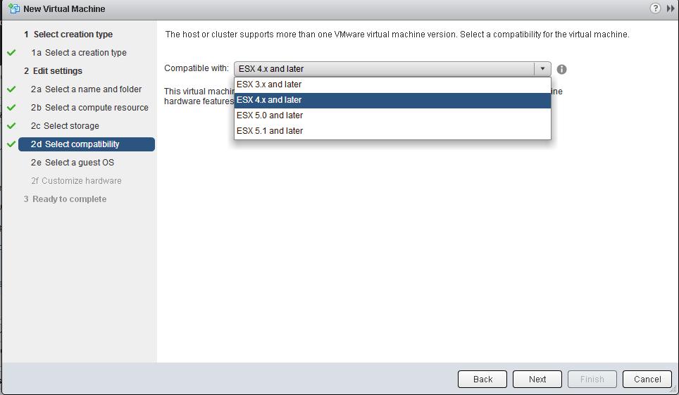 vSphere 5.1 - Understanding VMware Virtual Machine Compatibility