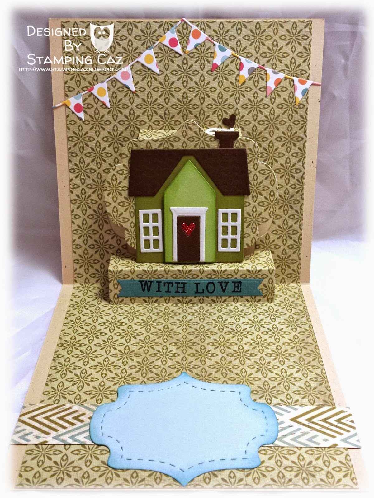 A STAMPING & CHIRPING Corner: New Home card