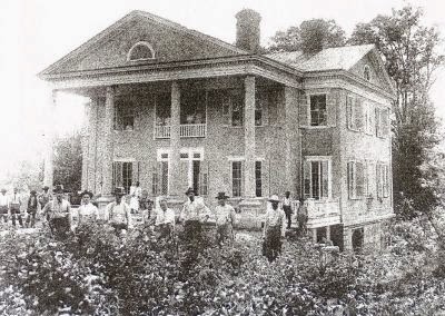 Stately Warren Manor: Tanglewood Plantation Ruins, Pendleton, SC