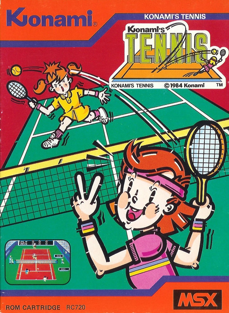 VGJUNK: TENNIS COMPUTER GAME COVERS