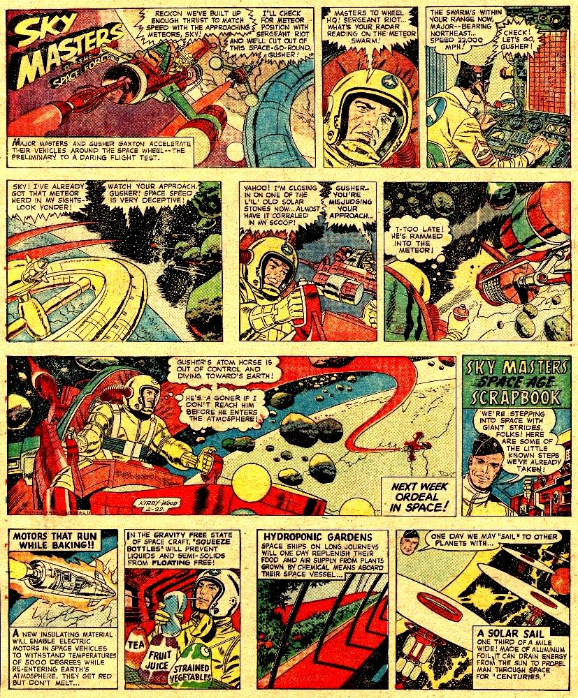 Cap'n's Comics: Some Sky Masters Sunday Funnies by Jack Kirby and Wally ...