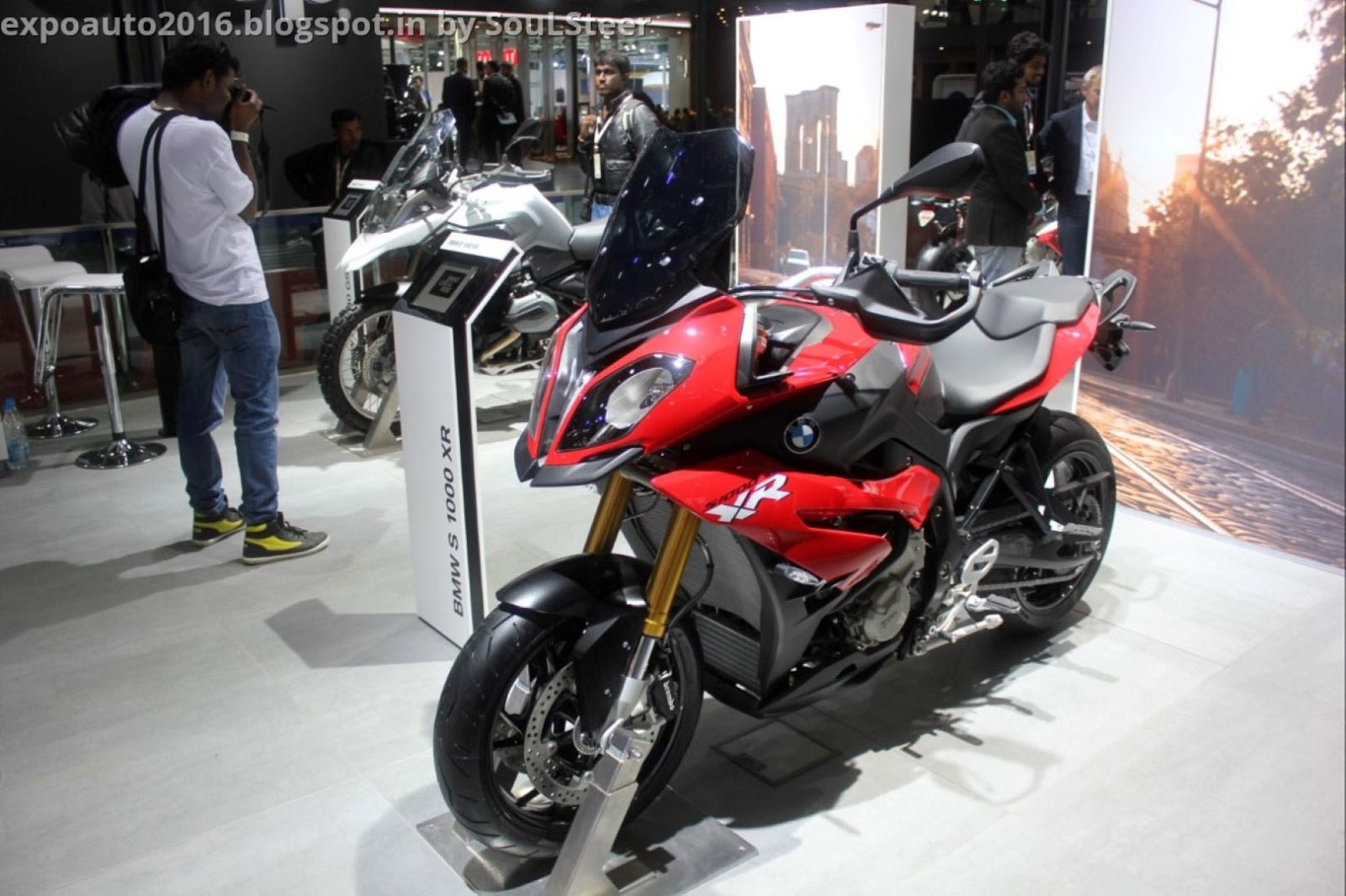 Auto Expo 2016 by SouLSteer: BMW Motorrad displays S 1000 XR and R 1200 ...