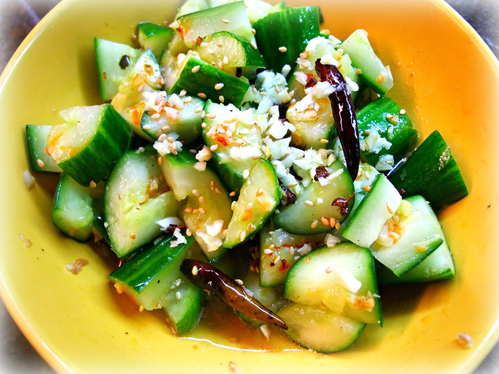 Susan's Savour-It!: Spicy Szechuan Smashed Cucumbers...