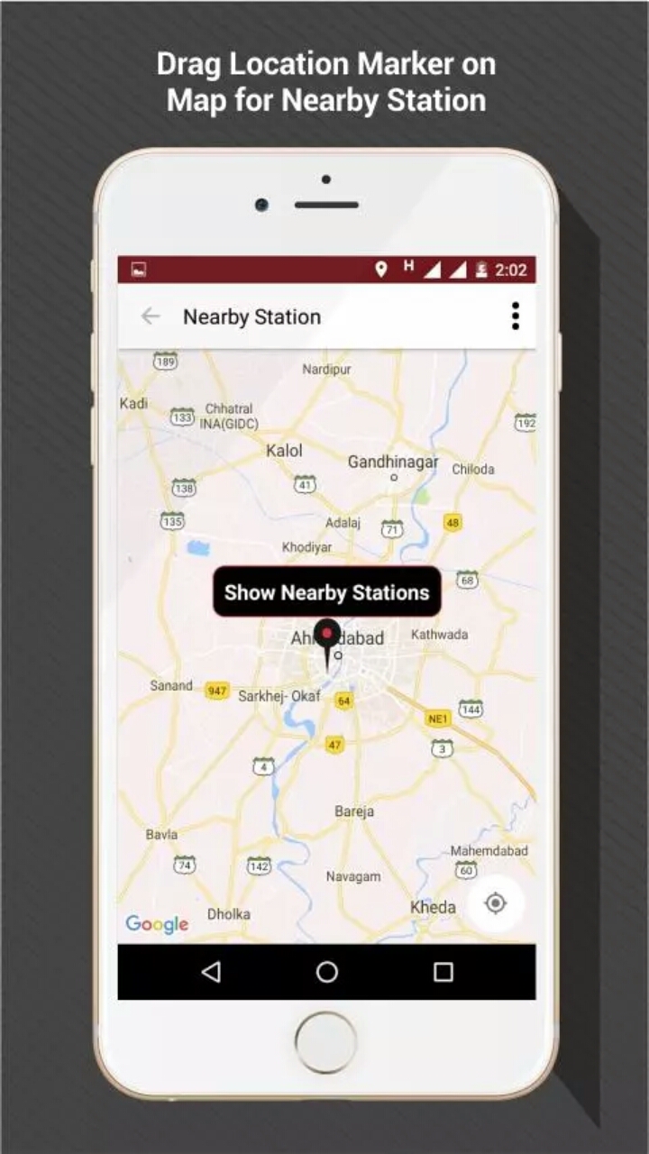 Rapid Go Realtime Bus Tracking Android App.