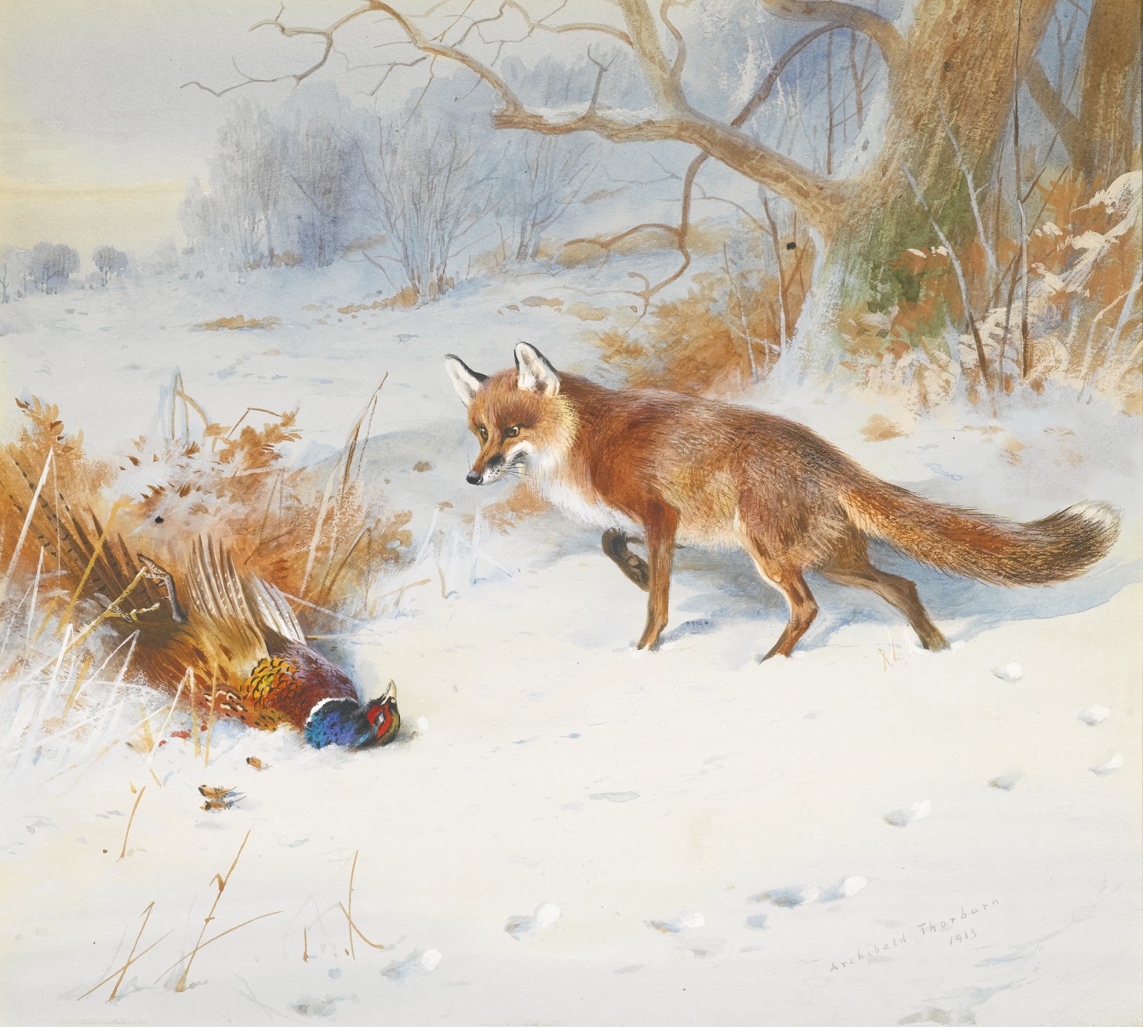 Archibald Thorburn | Naturalism wildlife painter | Tutt'Art@ | Pittura ...