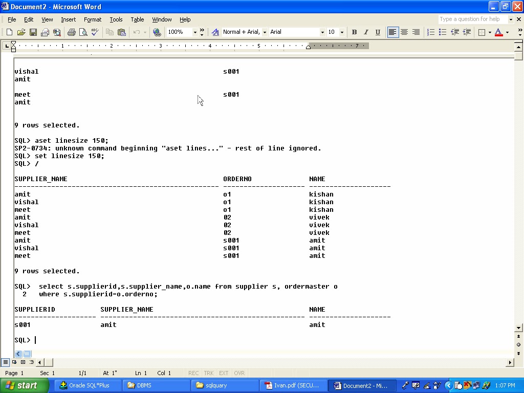 SQL QUERY | SQL IMAGES | DBMS MATERIAL | sql query solution photo ~ GTU ... SQL QUERY | SQL IMAGES | DBMS MATERIAL | sql query solution photo ~ GTU ...