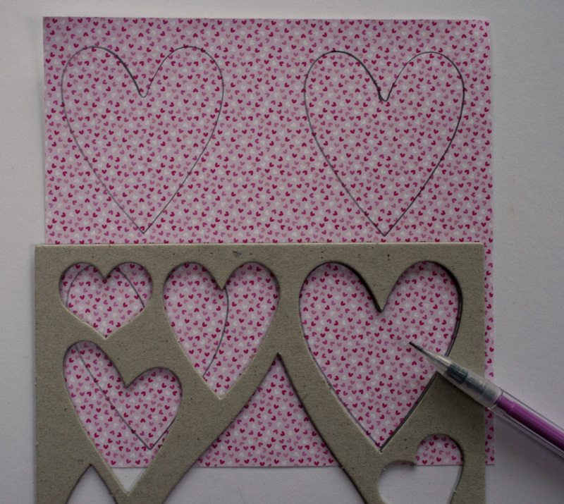 Doodlebug Design Inc Blog: Tuesday Tutorial: Puffy Paper Hearts by Monique